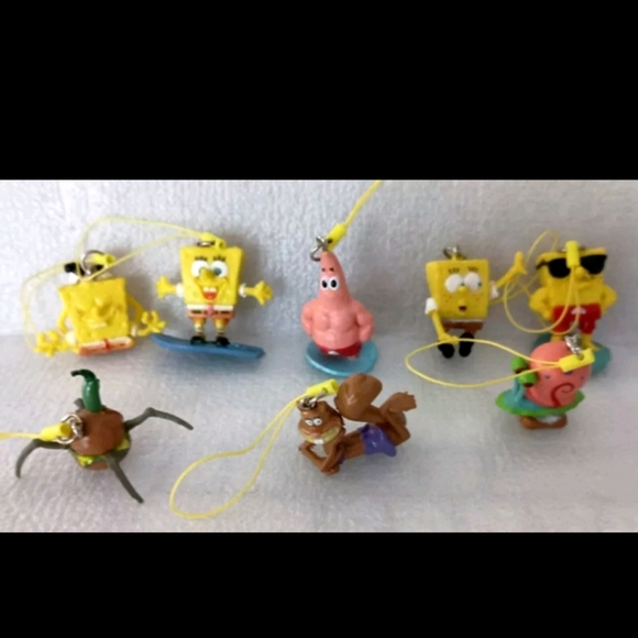 SpongeBob Squarepants | Toys | Vtg 8 Mini Spongebob Friends Vending ...